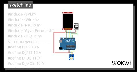 Rtcil9341enkoder Wokwi Esp32 Stm32 Arduino Simulator