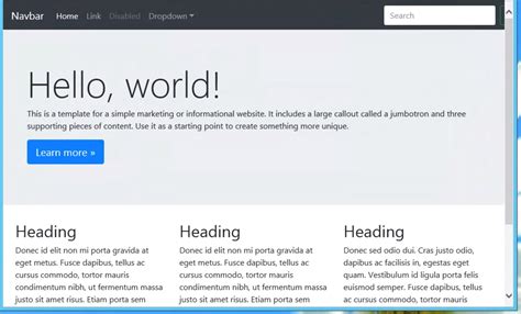 Html Bootstrap 4 Jacked Up On Ie 10 Stack Overflow