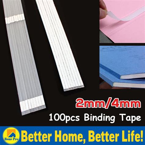 100pcslot Book Binding Glue Strips Thermal Glue Sheet Binding Supplier