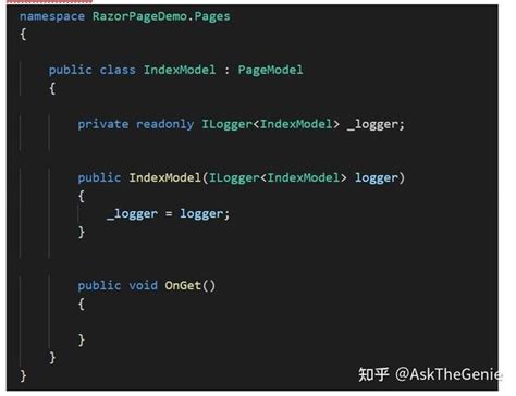 razor page入门指南 知乎