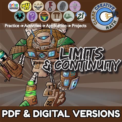 Limits And Continuity Unit Bundle Clark Creative Education