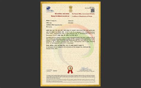 Radha Krishnan Kannan On Linkedin Designpatent Robotics Innovation