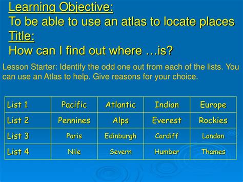 Ppt How Can I Find Out Where A Place Is Powerpoint Presentation