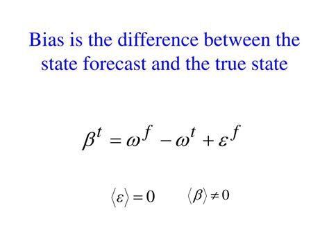 Ppt Bias In Ocean Data Assimilation Two Stage Bias Correction Algorithm Bias Model Powerpoint