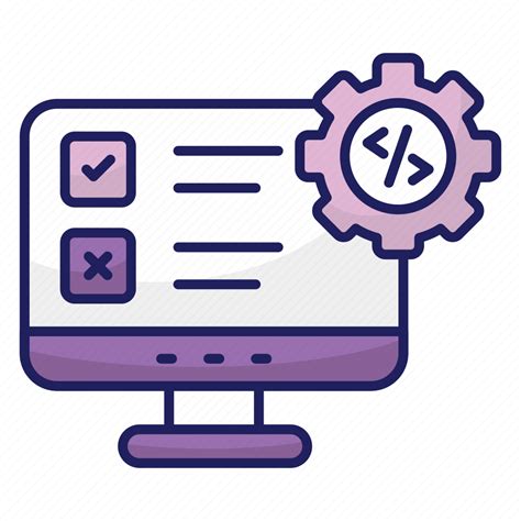 System Coding Programming Development Source Vector Icon Download On Iconfinder