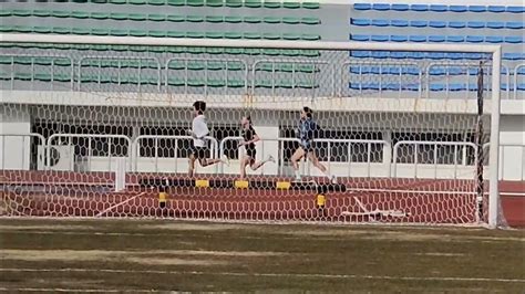 300m 인터벌 트레이닝 20회 6035 화성시청 새내기 박서연선수 육상 마라톤 중장거리 인터벌트레이닝 제주도 전지훈련 꿈나무 Youtube