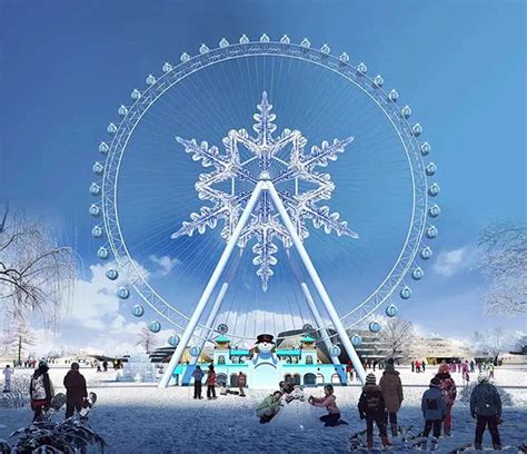 哈尔滨冰雪大世界和摩天轮，让这个冬天充满期待 哈尔滨冰雪大世界和摩天轮，让这个冬天充满期待 10月12日，随着最后一片轮缘的合拢，哈尔滨