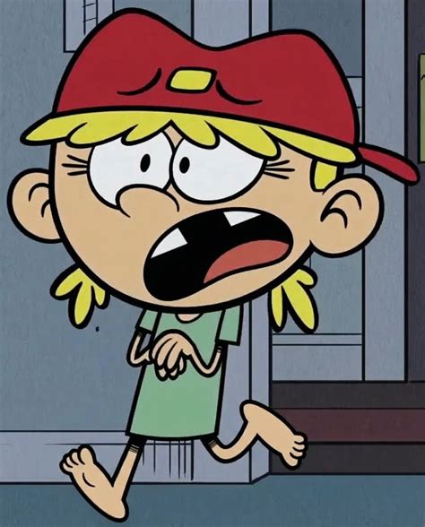Lana Loud In Her Pjs Running In Barefeet By Haydenlr On Deviantart