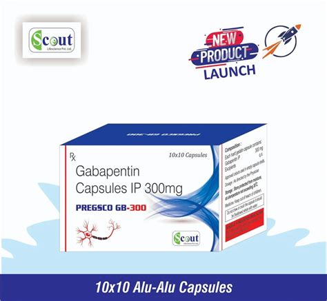 Gabapentin 300 Mg Capsule At ₹ 475box Gabapentin Capsule In Ambala Id 2855073989588