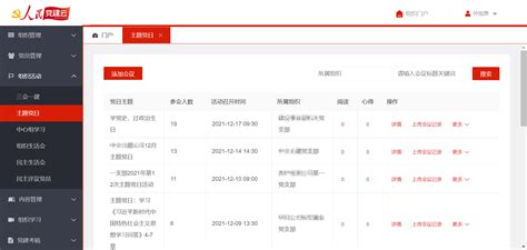 主题党日 人民党建云
