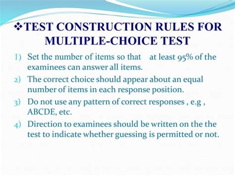 Assembling The Test Pptx