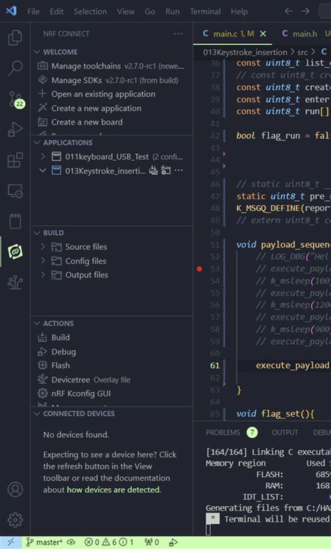 Cannot See Build Configurations In Nrf Connect Extension Pack In Vs