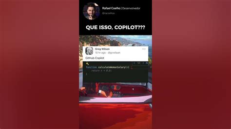 Que Isso Cara Dev Copilot Githubcopilot Ai Ia Devlife Youtube