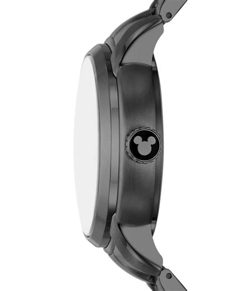 Fossil Unisex Disney X Fossil Limited Edition Three Hand Smoke Stainless Steel Watch 40mm Macys