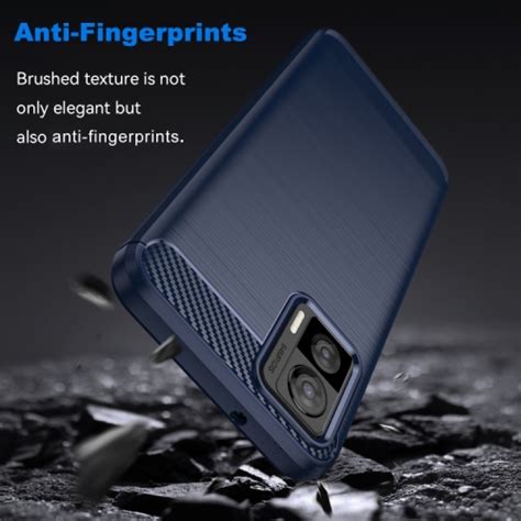 Capa Motorola Edge Neo Tpu Escovado Azul