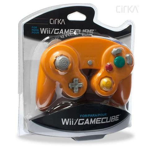 Hyperkin Cirka Wired Video Game Controller For Wii And Gamecube Orange