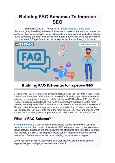 PPT Building FAQ Schemas To Improve SEO PowerPoint Presentation Free Download ID