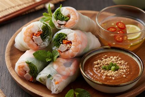 Rouleaux De Printemps Et Sauce Asiatique Recette Maison Simple Et