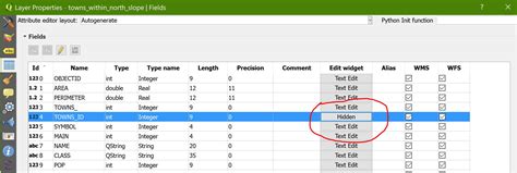 How To Hide More Than One Qgis Attribute Field At A Time Geographic
