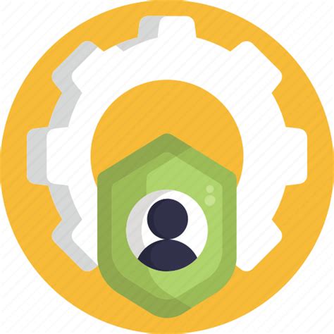 Data Protection Setting Shield Configuration Technology Icon
