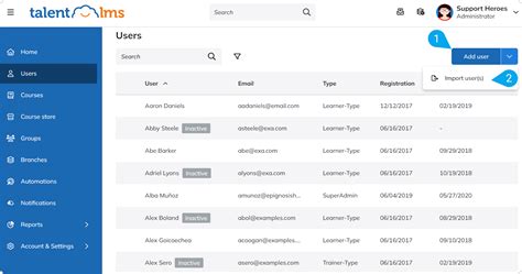 How To Create New User Profiles In Talentlms Talentlms Support Help
