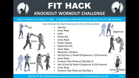knockout workout hack youtube