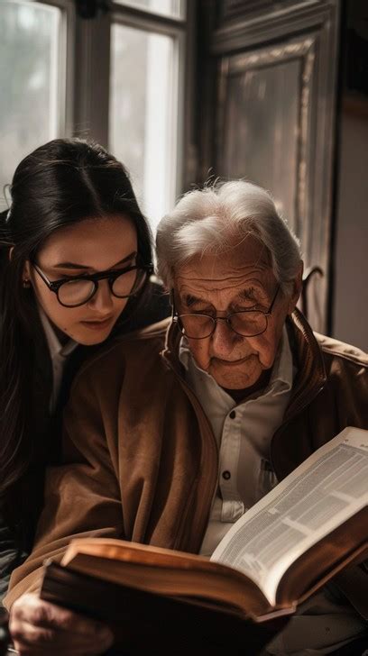 Free Generational Knowledge Transfer Image Reading Bonding Elderly