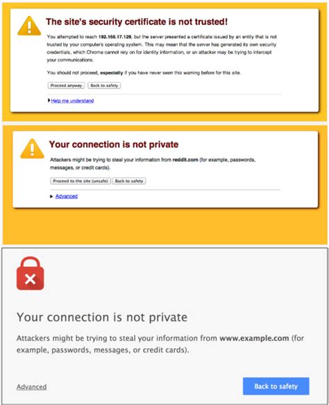 Browser Security Warning Redesigned With Partial Success Help Net Security
