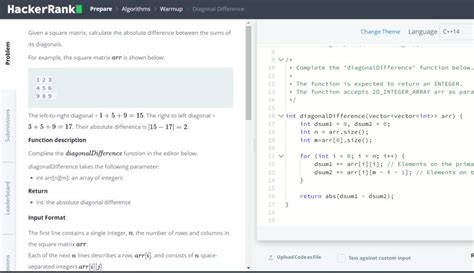 Ram Jatan Kumar Sah On Linkedin 🔍 Problem Diagonal Difference Given A