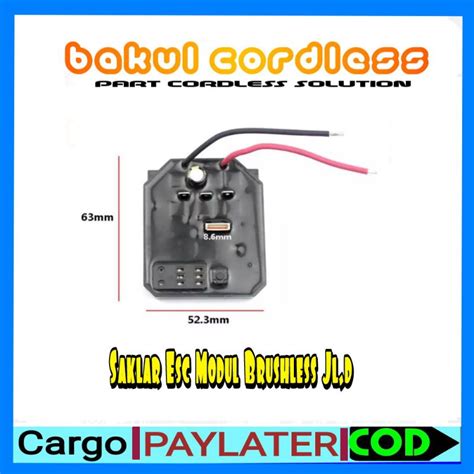 Jual Modul Bor Impact Jld Saklar Impact Modul Board Esc Speed