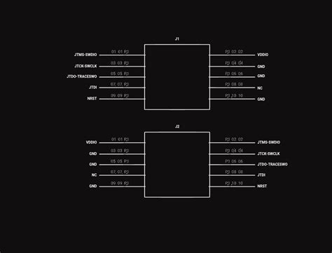 Schematic For Ccmp25 Jtag Adapter Jtag Adapter For Revision 1p