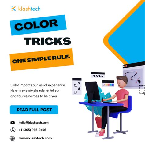 Color Tricks One Simple Rule Web Design And Development Company Klashtech Digital Agency