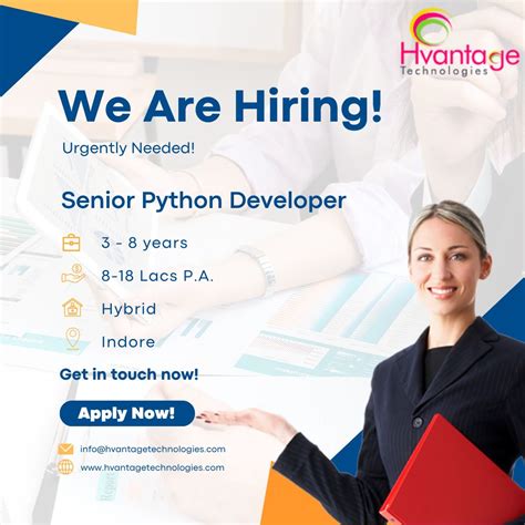 Hvantage Technologies Inc Usa On Linkedin Seniorpythondeveloper Seniorpythondeveloper
