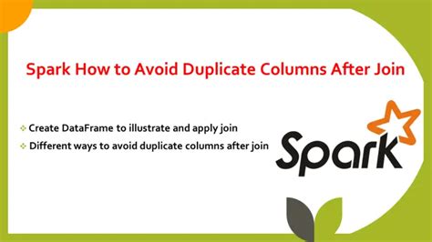 Spark How To Avoid Duplicate Columns After Join Spark By Examples