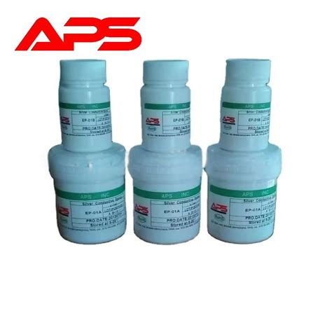 Silver Electrically Conductive Epoxy Resin Glue Bonding Adhesive For