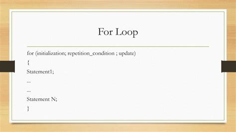 SOLUTION Examples Of Loops Studypool