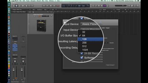 Logic Pro X Video Tutorial 03 Sample Rate Bit Depth Io Buffer