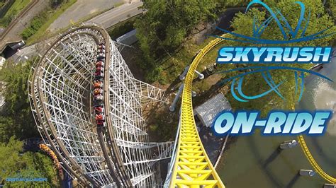 Skyrush On Ride Front Seat Hd Pov Hershey Park Youtube