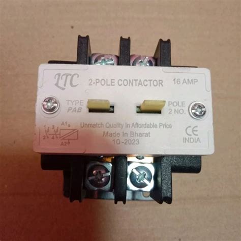 16a 2 Pole Power Contactor At ₹ 155piece In New Delhi Id 2853464907762