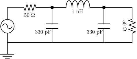 figure b 1 sketch of the passive 3rd order low pass chebyshev type 1