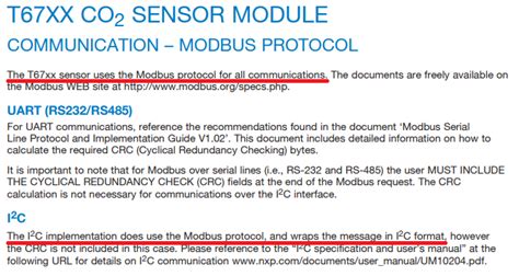 Telaire T6703 Аппаратная платформа Arduino