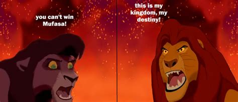Kovu Vs Mufasa By Robicyt On Deviantart