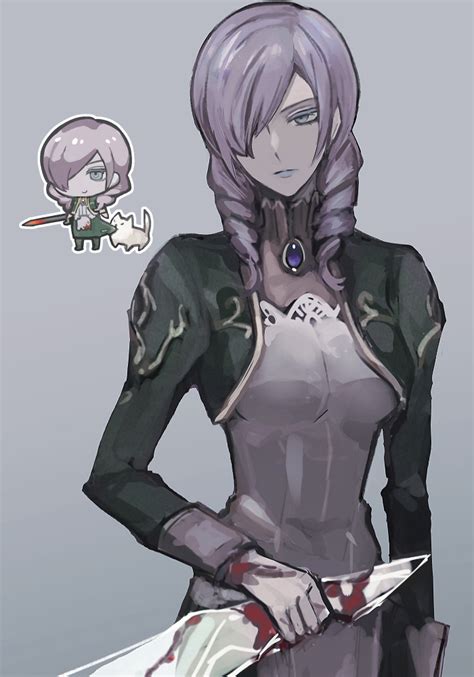 Miichinori Daniella Hewie Demento 1girl Blood Blood On Clothes