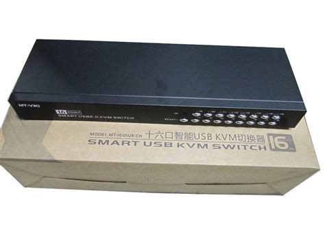 16 Port SMART USB 2 0 KVM SWITCH Include Cables Wholesale 16 Port SMART USB 2 0 KVM SWITCH