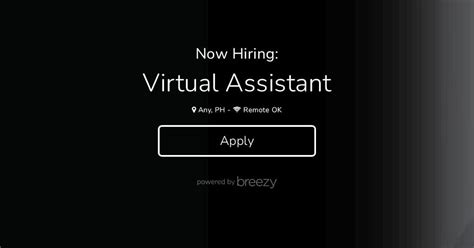 Virtual Assistant At Sirius Support