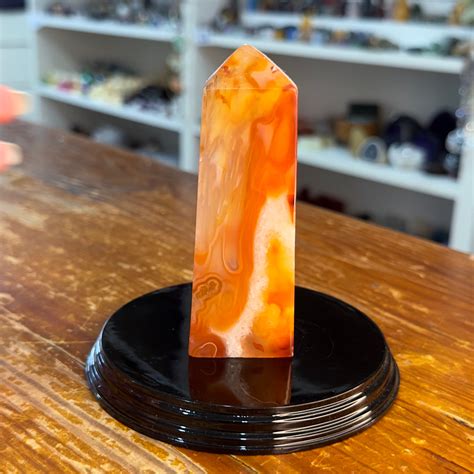 Carnelian Tower Crystals By Sisters