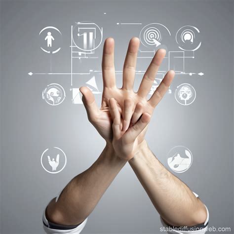 Hand Gesture Recognition System Stable Diffusion Online