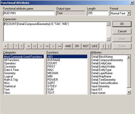Function Attribute Dialogue Box Download Scientific Diagram