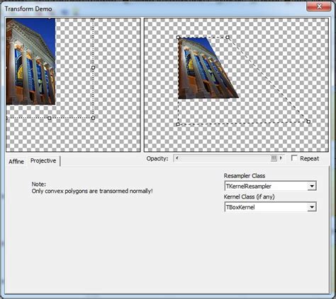 Delphi How Can I Render A Square Bitmap To An Arbitrary Four Sided
