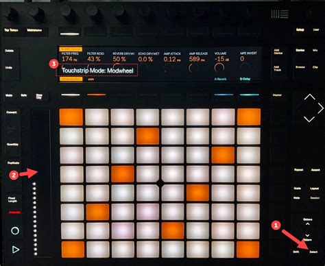 Push 2 Lead Synth Jam Video Push 2 Tip On How To Toggle Touch Stip